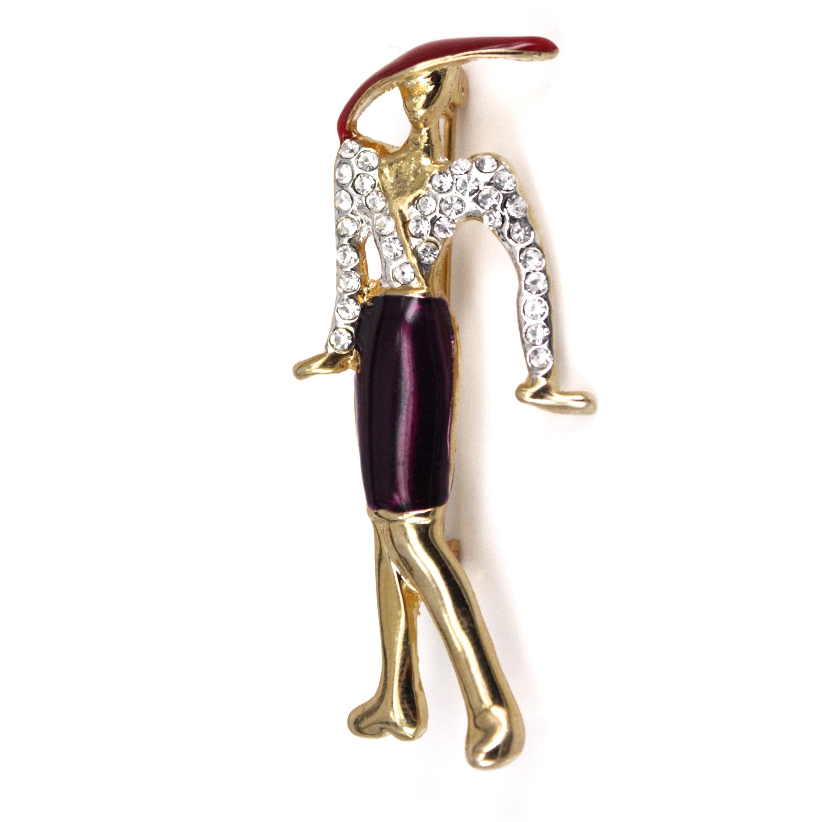 Riley - Red Hat Brooch – Trestina